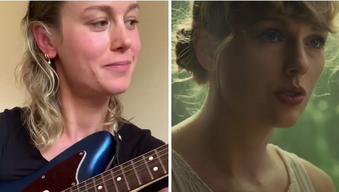 Watch Brie Larson Cover The Opener Of Taylor Swift's 'folklore' - Music ...