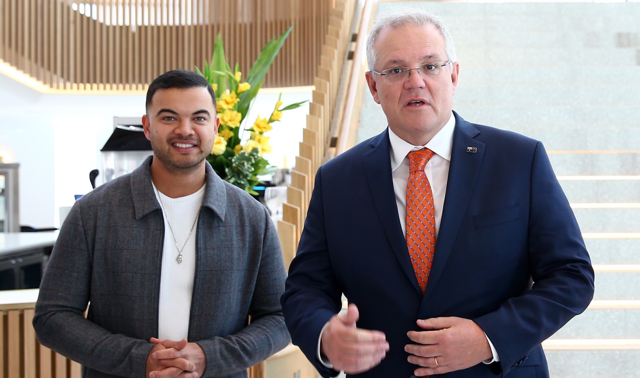 Guy Sebastian Says He Was Used as a "Prop" by Government for Arts ...