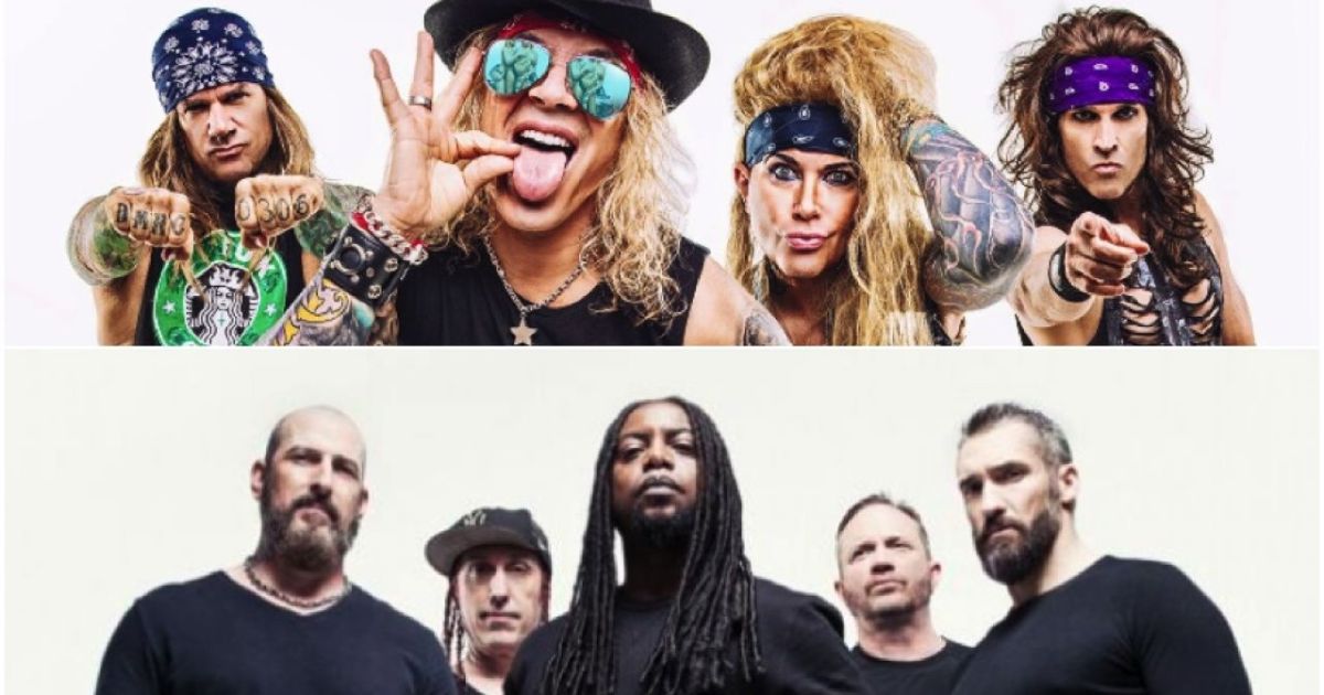 Steel Panther & Sevendust Announce Rescheduled 'Heavy Metal Rules ...