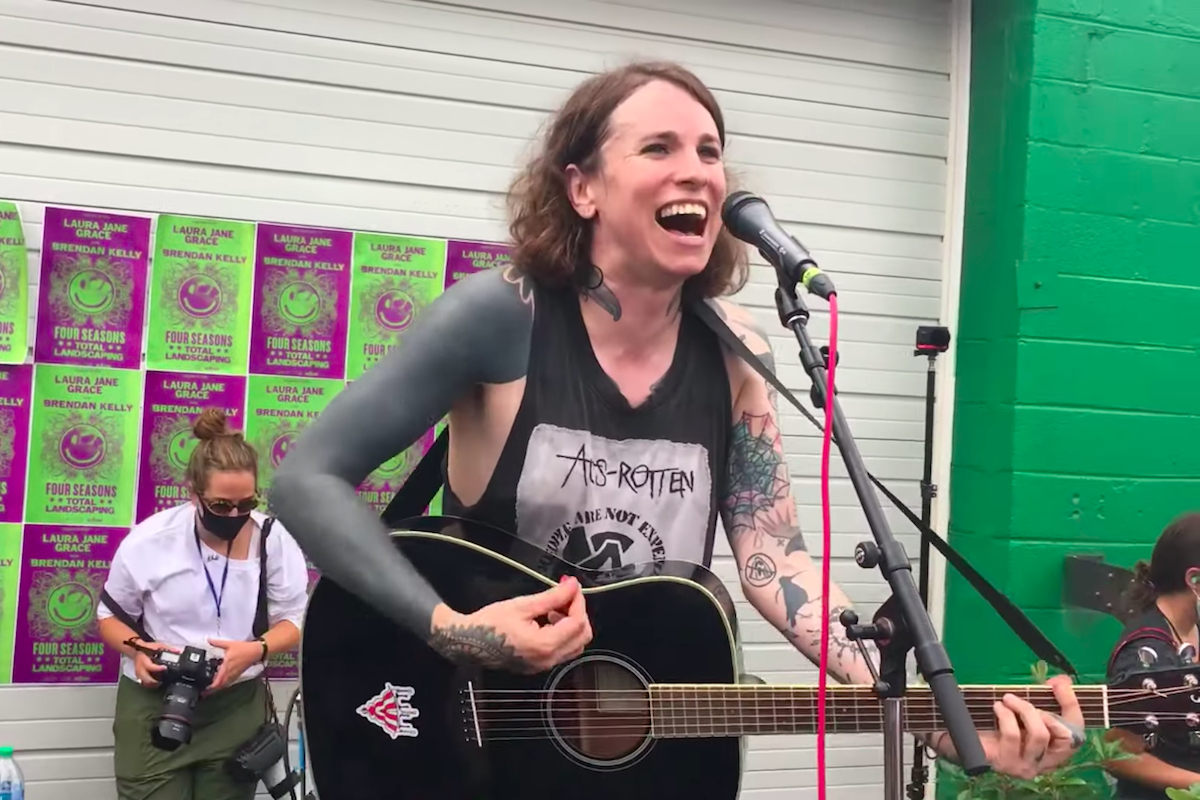 Watch Against Me!'s Laura Jane Grace Cover 'Dilaudid' By The Mountain Goats