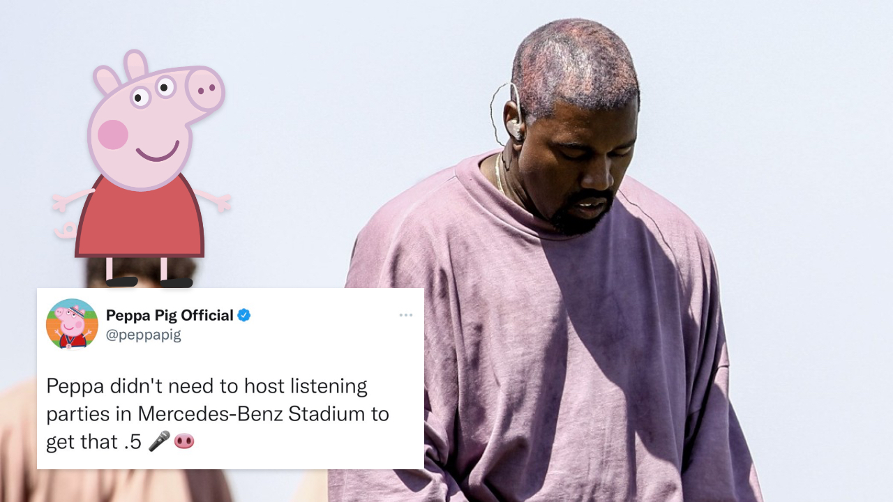 Okay: Peppa Pig Has Dragged Kanye West In A Now-Deleted Tweet