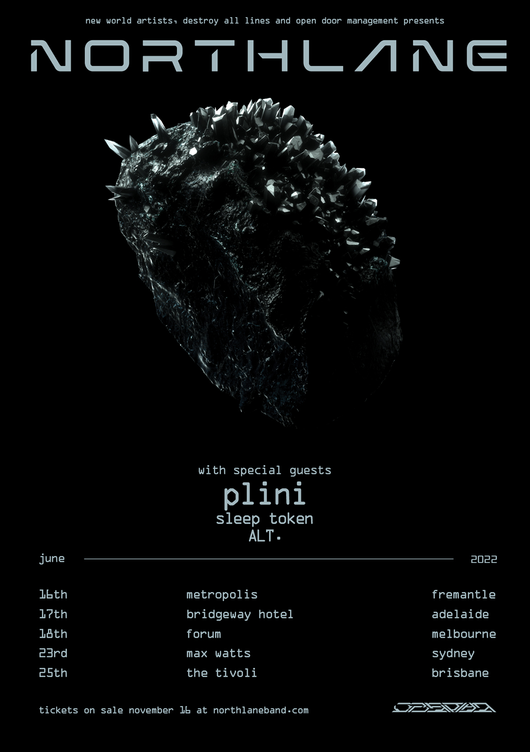 Northlane Announce New Album 'Obsidian', Share New Single AND Upcoming ...