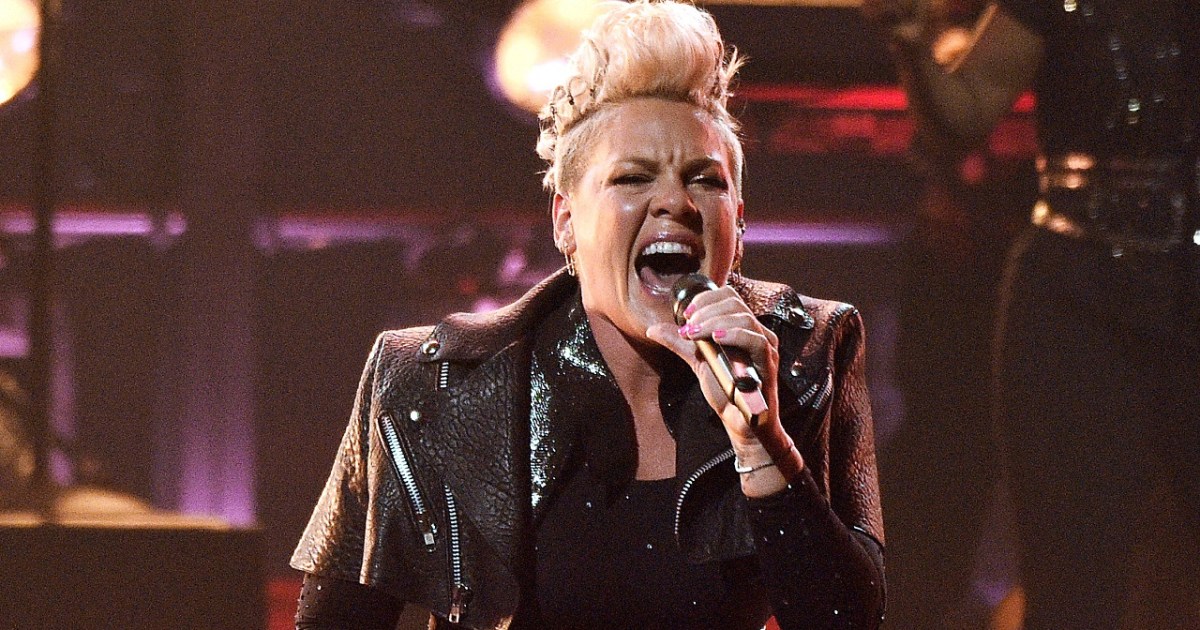 P!nk Releases New Single, A Protest Anthem Dubbed 'Irrelevant'