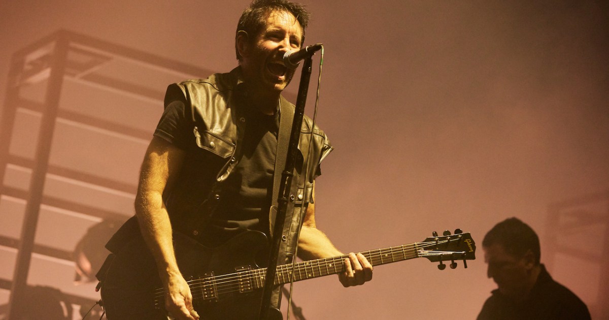 Nine Inch Nails Reunite with Early Members Live, Cover Filter
