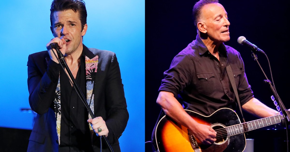 Bruce Springsteen Joins The Killers During Madison Square Garden Show