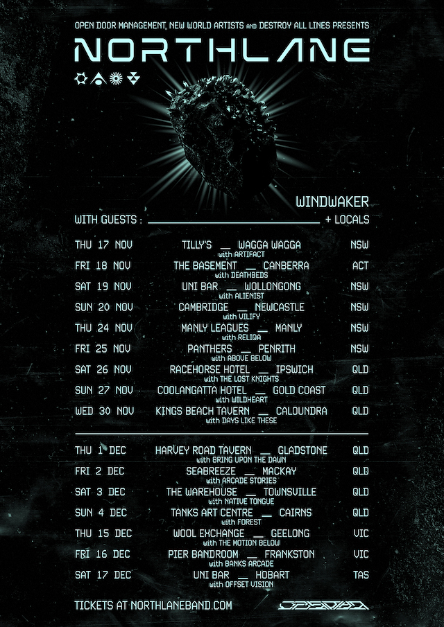 Get to Know the Local Support Acts on Northlane's Regional Tour