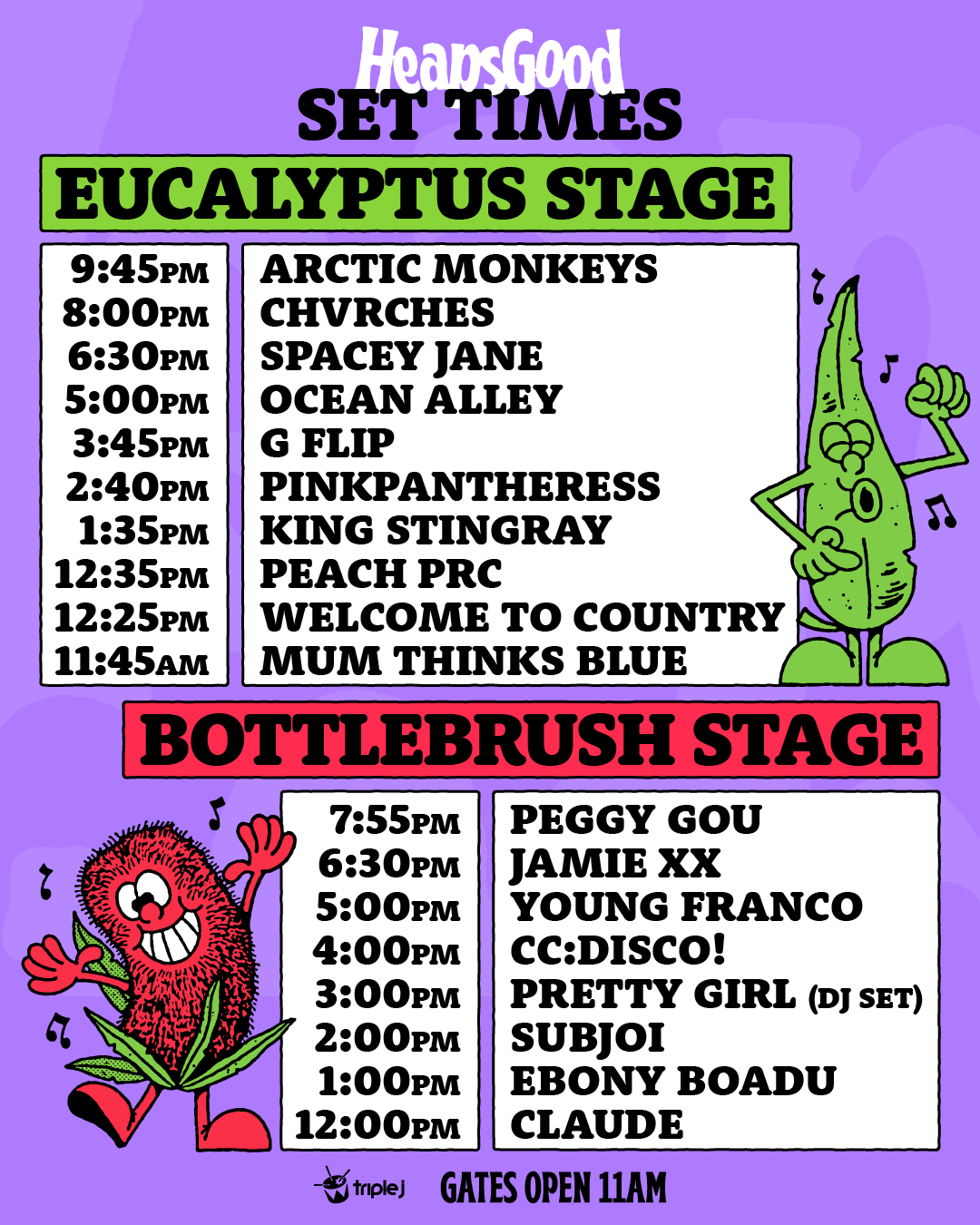 Adelaide's Heaps Good Festival Unveils Set Times & Map