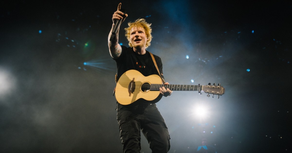 Ed Sheeran Breaks Huge Australian Concert Record