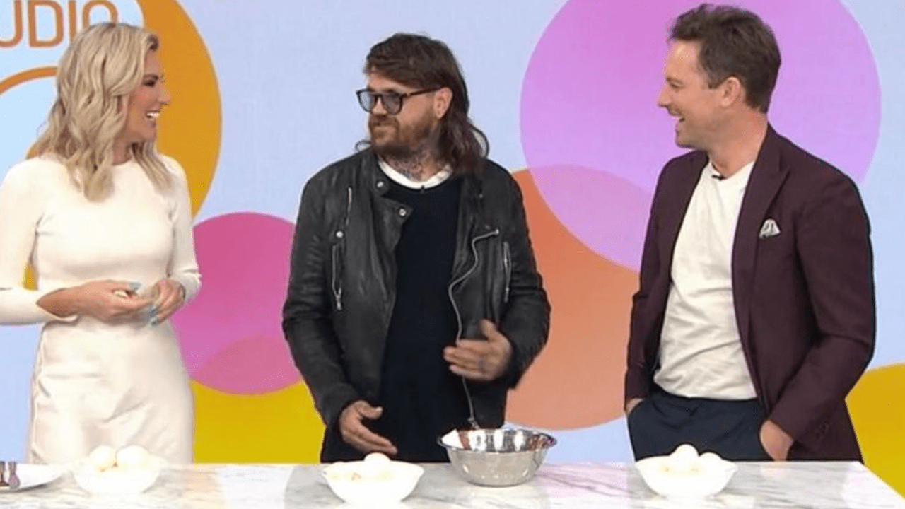 FANGZ Frontman Hits National TV With Egg-Eating World Record