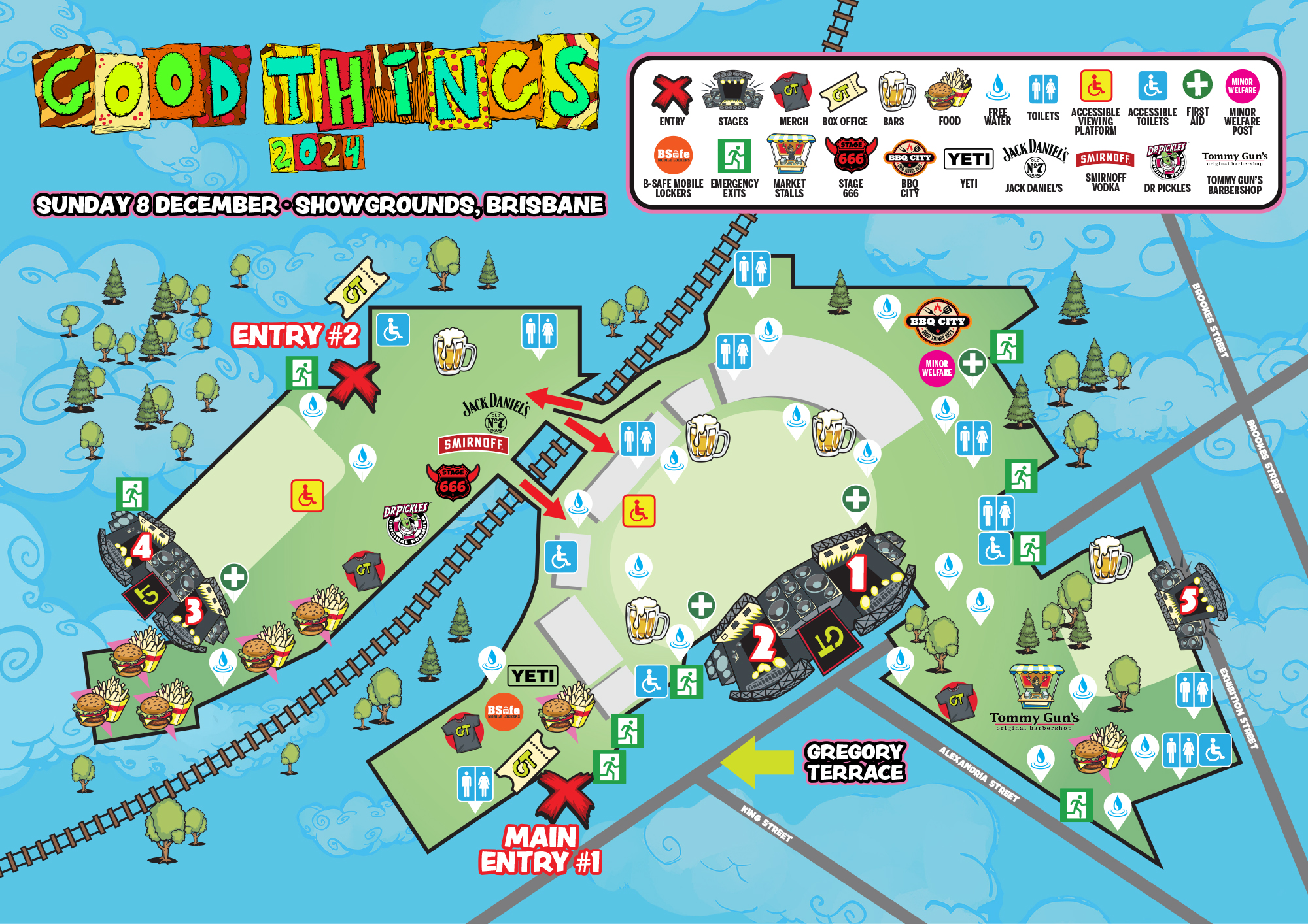 Good Things 2024: Here Are The Set Times And Venue Maps - Music Feeds