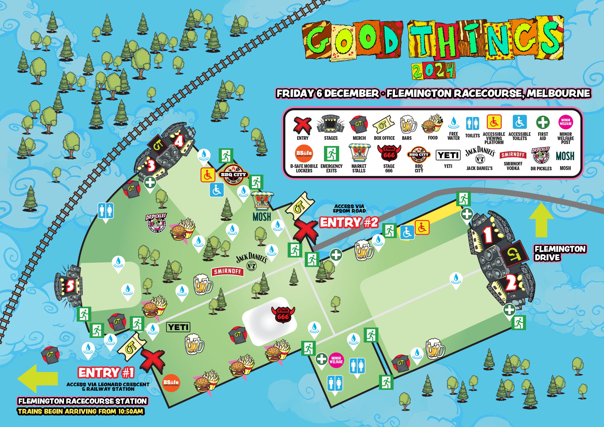Good Things 2024: Here Are The Set Times And Venue Maps - Music Feeds