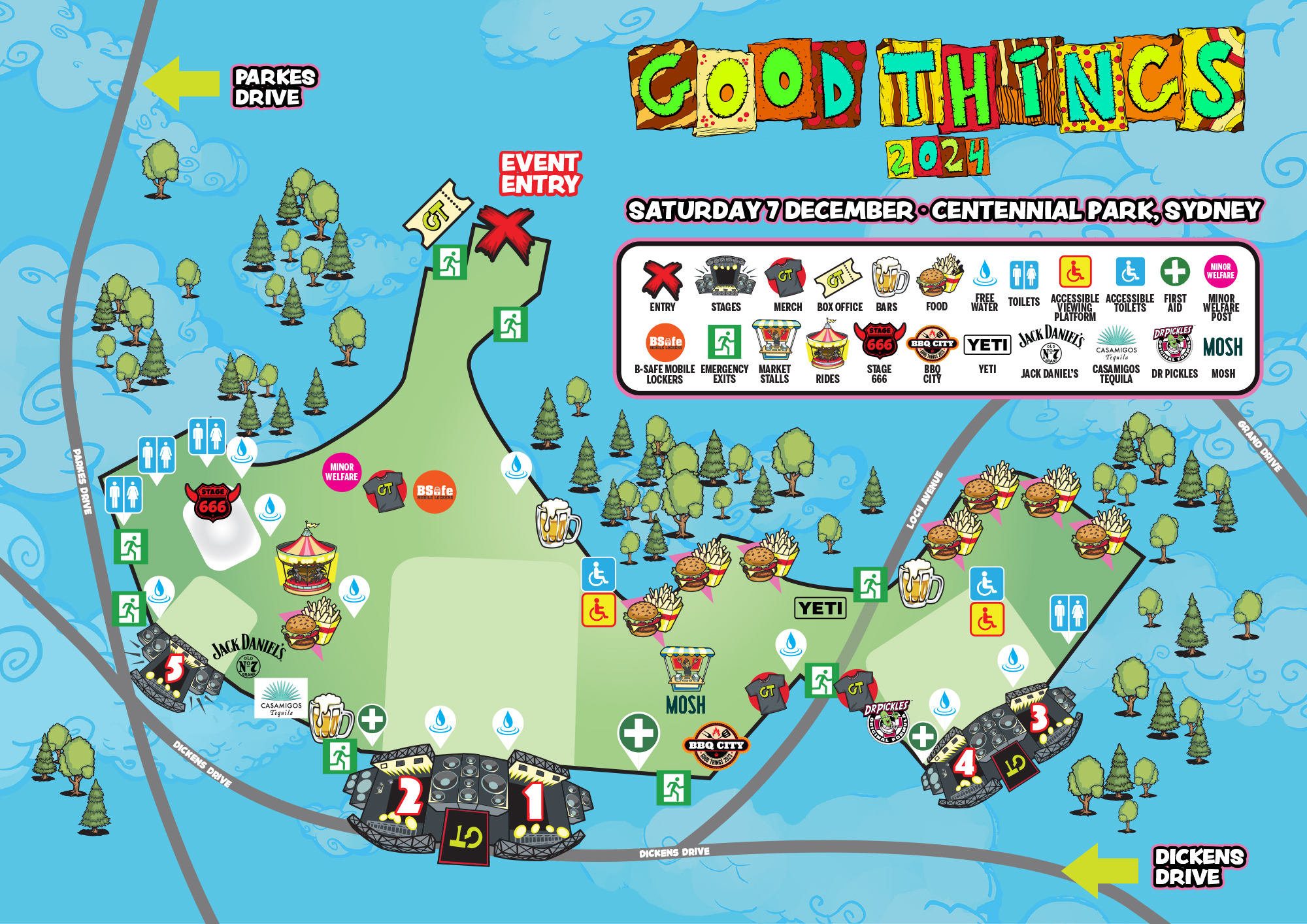Good Things 2024: Here Are The Set Times And Venue Maps - Music Feeds