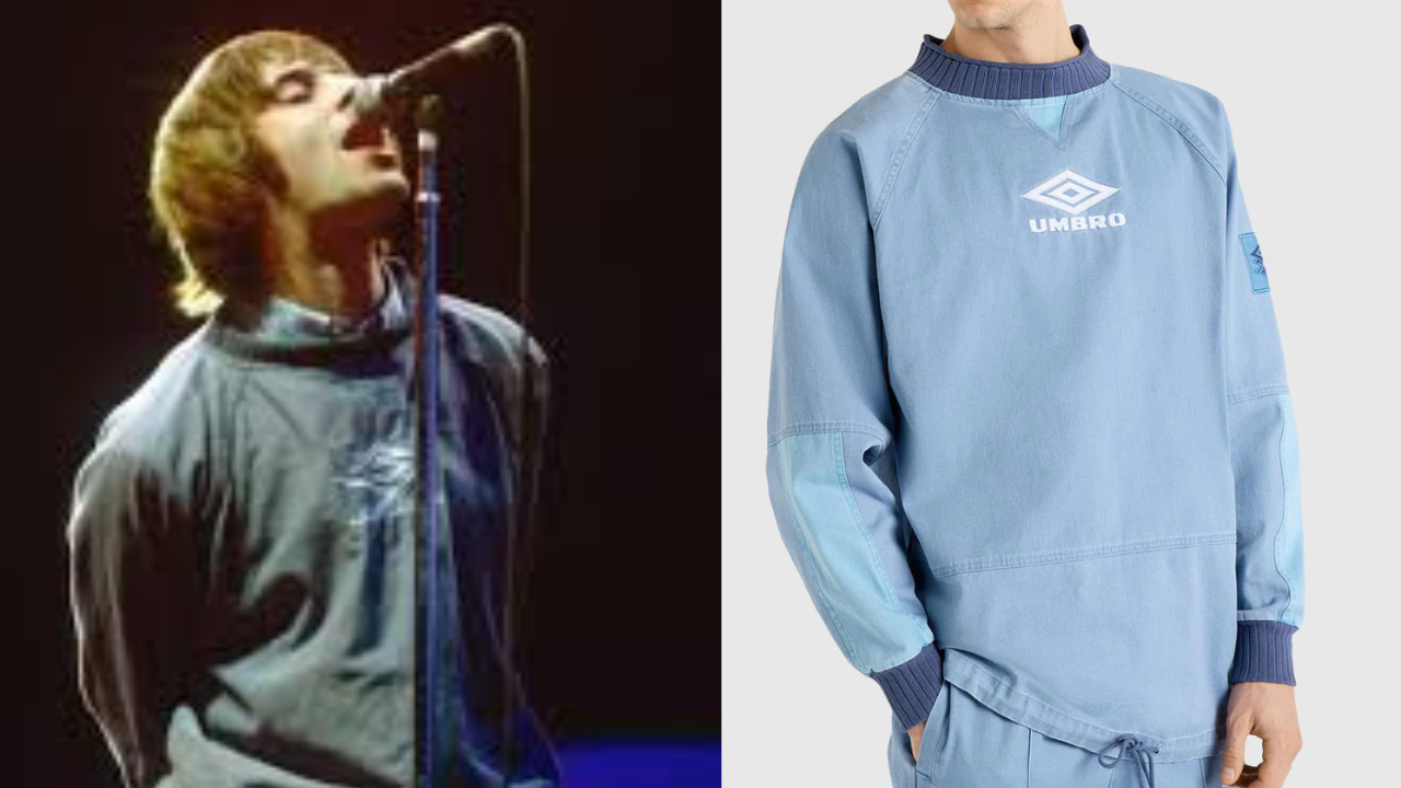 Umbro Reissues Liam Gallagher’s Iconic Drill Top