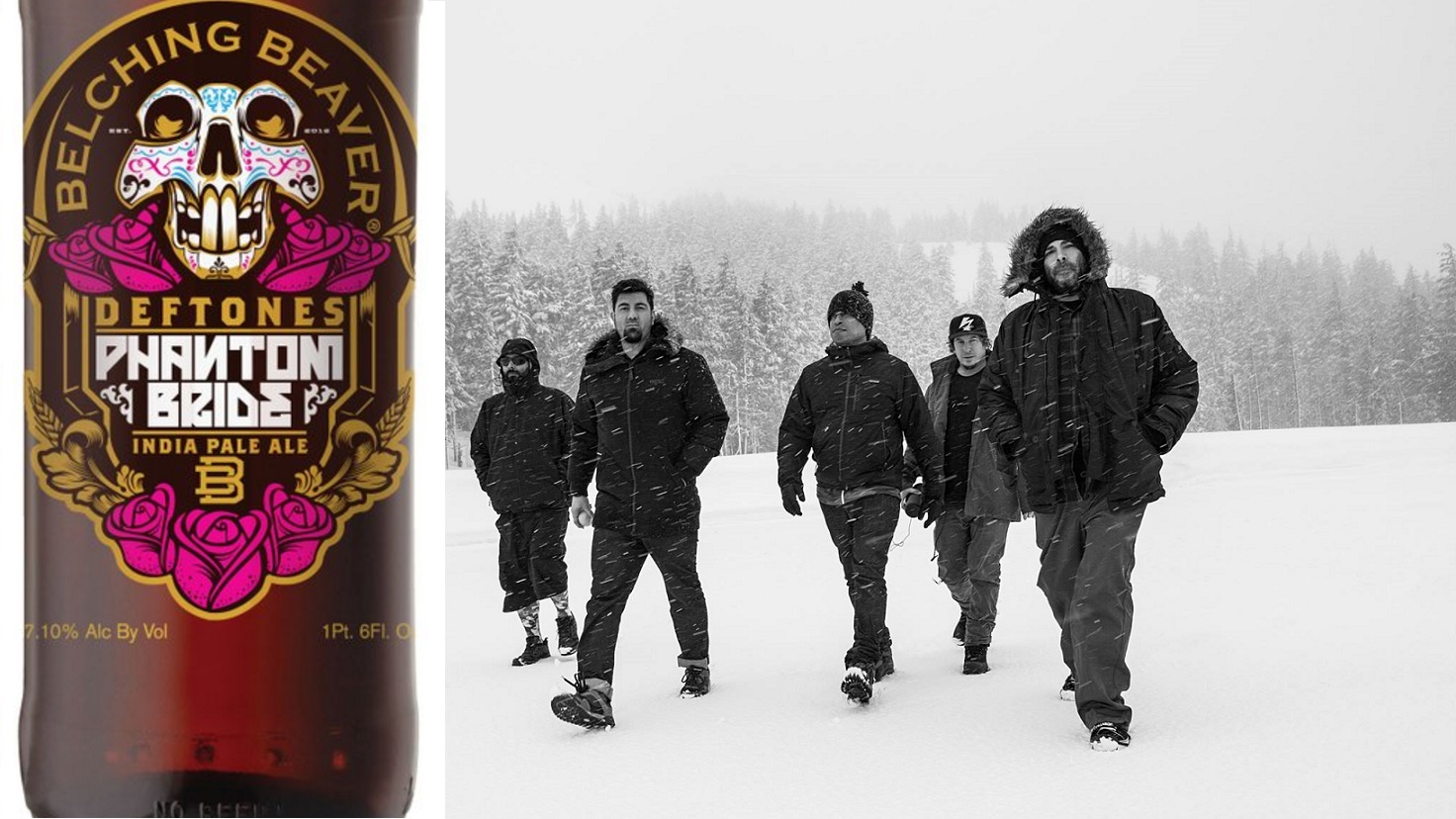 Deftones Have Launched Their Own Beer Called 'Phantom Bride' - Music Feeds