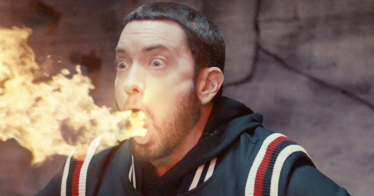 Watch Eminem's Crazy New Video For 'Godzilla', Ft. Tribute to Juice ...