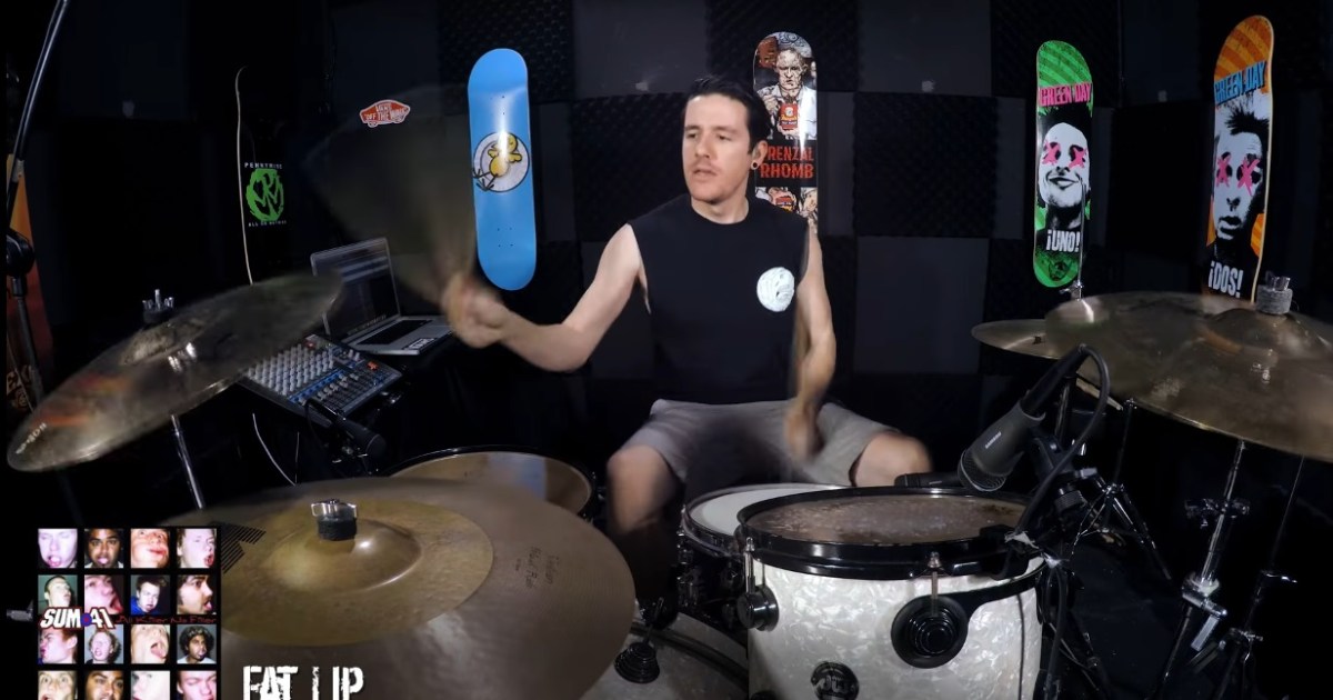 Watch This Aussie Drummer Smash Out Sum 41's Discography In 5 Minutes ...