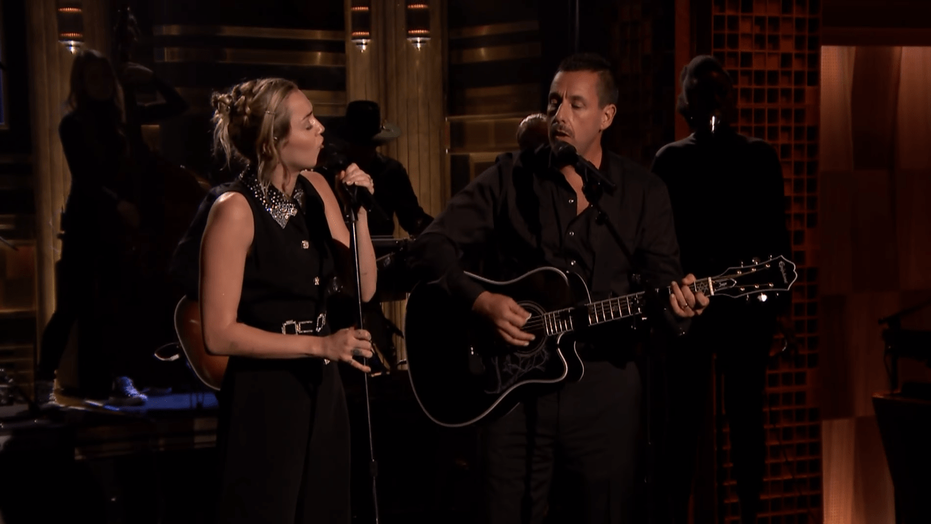Watch Miley Cyrus & Adam Sandler Cover Dido’s ‘No Freedom’ In Tribute ...