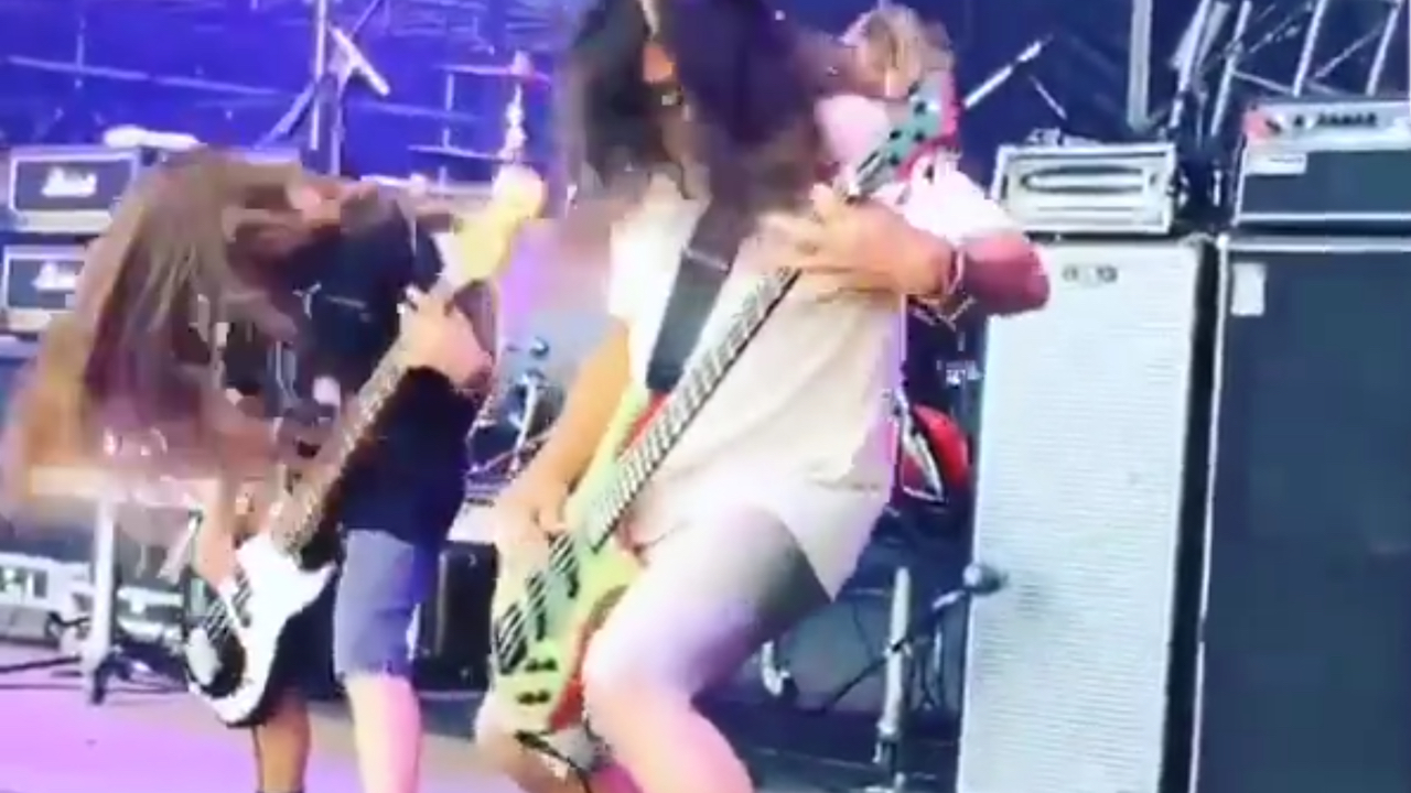 Watch Metallica's Rob Trujillo Jam With His 11-Year-Old Son Live On ...