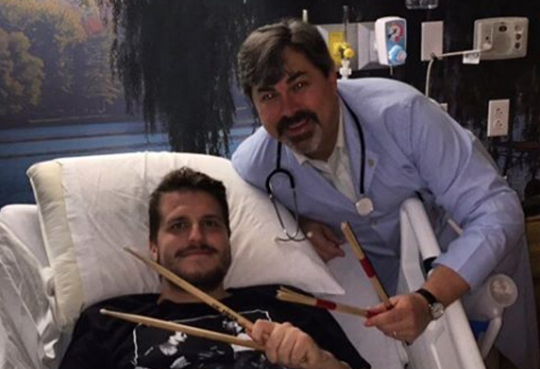 The Ghost Inside Drummer Andrew Tkaczyk Stands After Losing Right Leg ...