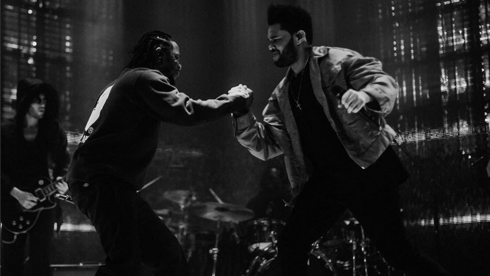 Watch Kendrick Lamar Crash The Weeknd's Set To Perform 'Sidewalks ...