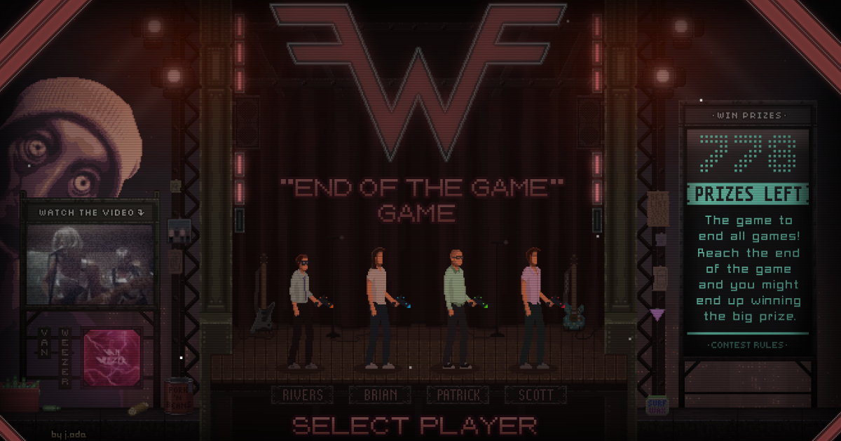 Weezer Have Released The Perfect Time-Killing Video Game - Music Feeds