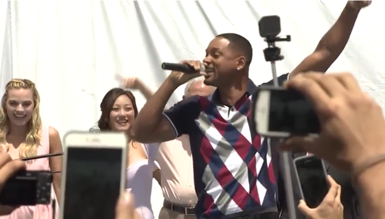 Watch Will Smith Rap 'Miami' At A 'Suicide Squad' Launch Party - Music ...