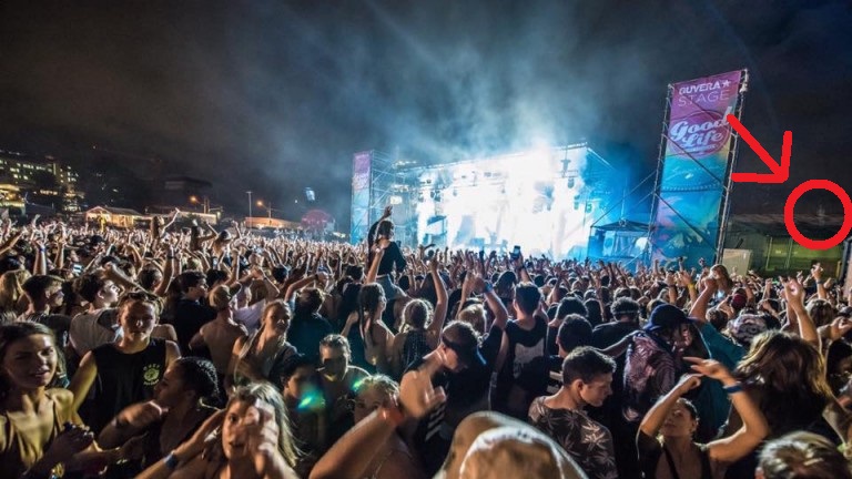 Ghost Sighting At Good Life Festival Confirmed By Organisers - Music Feeds