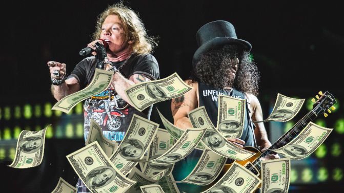 Here's How Much Money Guns N' Roses Pulled On Their Latest Aussie Tour ...