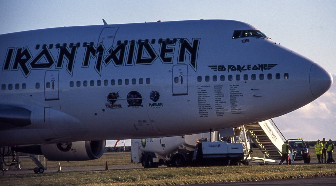 Iron Maiden's Tour Plane Has Been 'Badly Damaged' In A Runway Collison ...