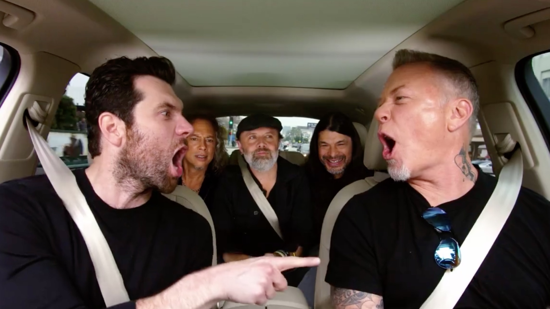 Watch Metallica Sing Disney & Rihanna Songs On 'Carpool Karaoke ...