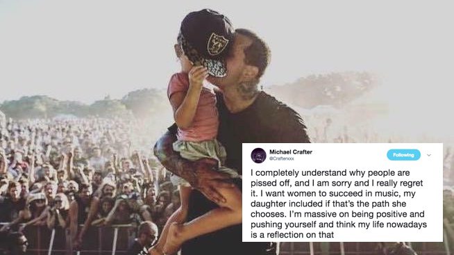 I Killed The Prom Queen's Michael Crafter Addresses Derogatory Comments ...