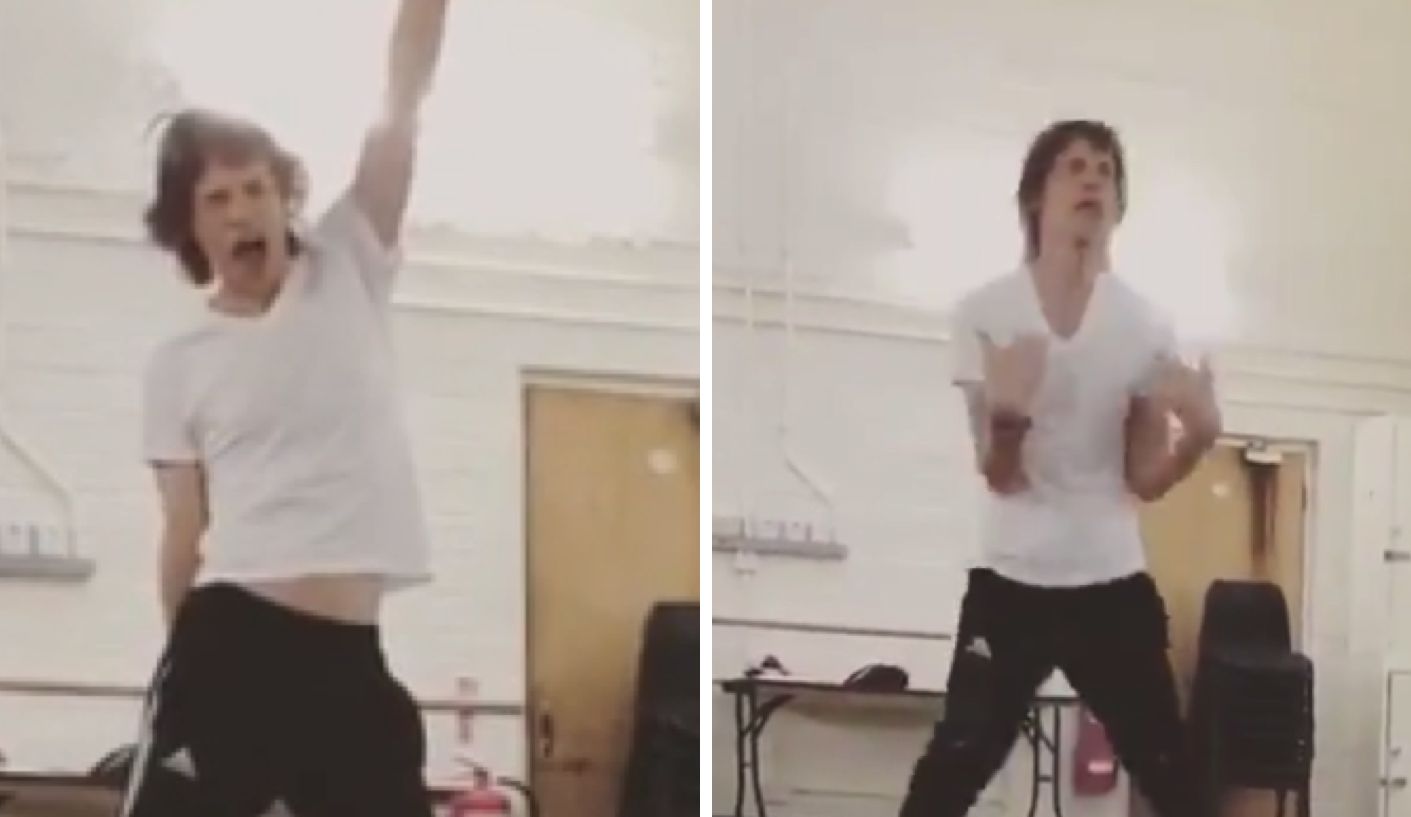 Mick Jagger Posts Video Rehearsing His Dance Moves, Weeks After Heart ...
