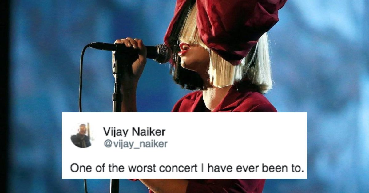 Sia's First Australian Show For 2017 Left Fans Totally Divided - Music ...