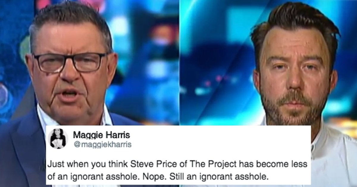 The Project's Steve Price Slammed For "Ignorant" Pill Testing Interview ...