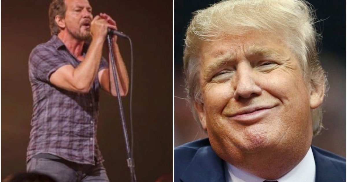 Pearl Jam Respond To Backlash Over Gig Poster Depicting Donald Trump's ...